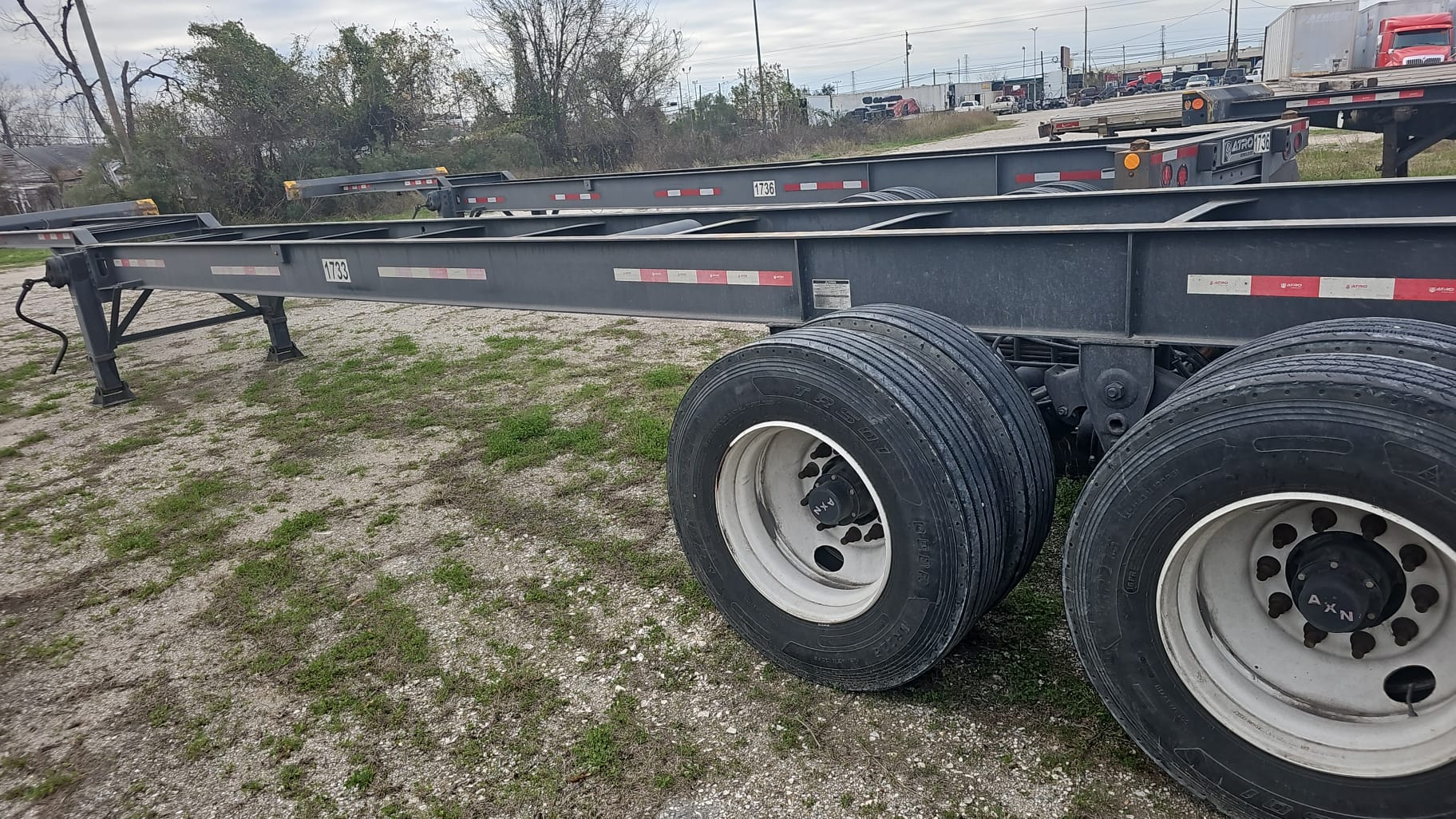 Container Chassis Rental Houston TX | Tryton Norber